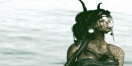 Second Life Marketplace - LiaZ Sun Horns Green
