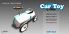Second Life Marketplace - FLECHA Toy car Cyan