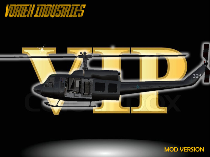 Second Life Marketplace - Box Vortex Huey UH-1N VIP Luxury
