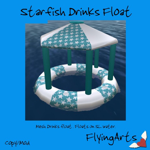 Second Life Marketplace - !FA! Starfish Drink Float