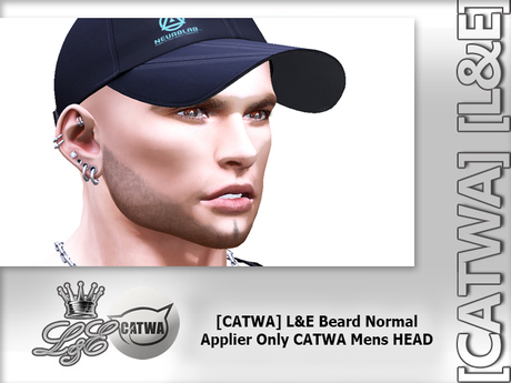 Second Life Marketplace - [CATWA] L&E Beard Steep Unpack