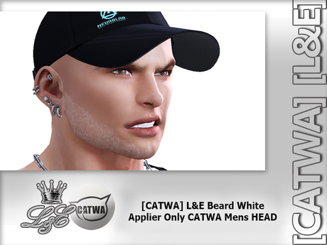 Second Life Marketplace - [CATWA] L&E Beard Steep Unpack