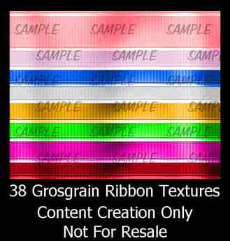 Second Life Marketplace - 38 Grosgrain Ribbon Textures
