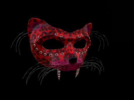 Second Life Marketplace - ~Valkyrian~Masquerade Feline masks (MESH)(BOXED)