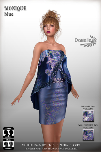 Second Life Marketplace - DANIELLE Monique Blue