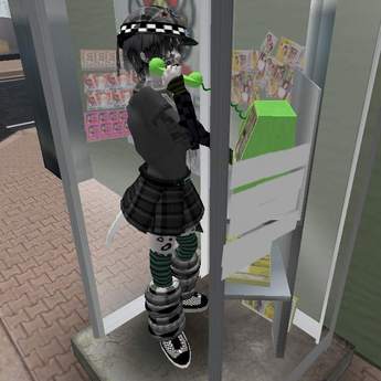 Second Life Marketplace - Catboy Tartan Outfit