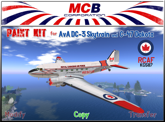 Second Life Marketplace - ::MCB:: ROYAL CANADIAN ARMED FORCES - RCAF ...