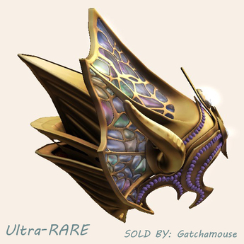 Second Life Marketplace - [The Forge] Drulla headpiece, Gold Ultra rare