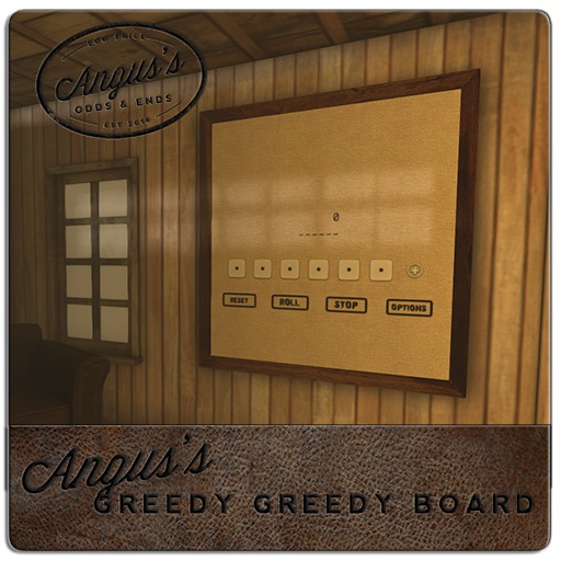 Second Life Marketplace - Angus's Greedy Greedy Board (Transfer-Version)