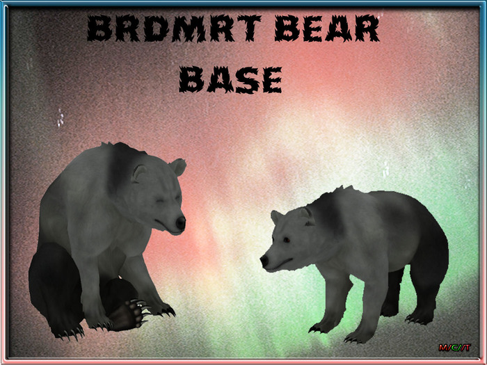 Second Life Marketplace - BRDMRT Bear base SY2