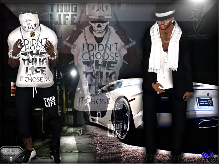Second Life Marketplace - {RC} Aesthetic Thug Life Outfit Vol 2