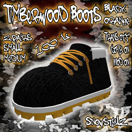 Second Life Marketplace - Timba Boots *SnoWStylZ*