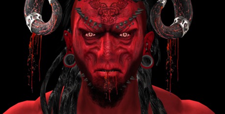 Second Life Marketplace - Aesthetic -Pacha Ewing- Mesh Head "Devil" ENZO