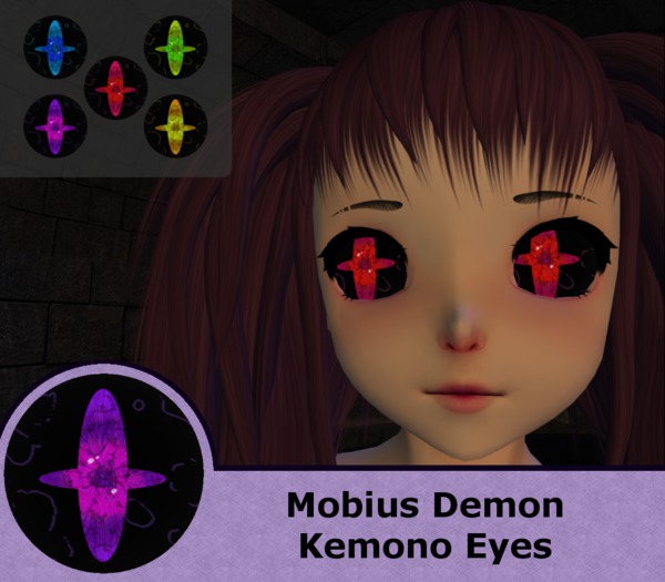 Second Life Marketplace - [KS]Kemono Mobius Demon Eyes
