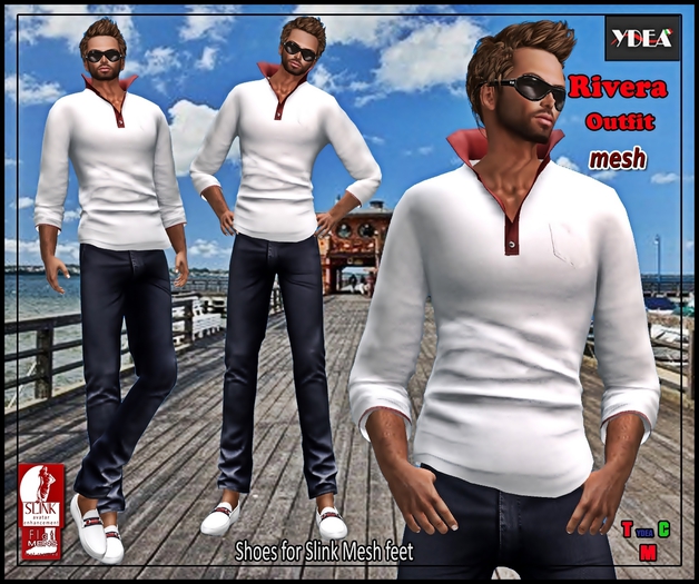 Second Life Marketplace Ydea Rivera Men Outfit