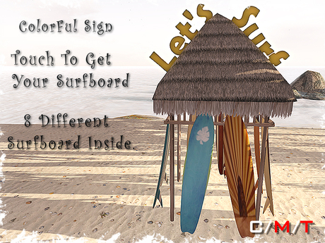 Second Life Marketplace - "Killer's" Tiki Surfboard Shack