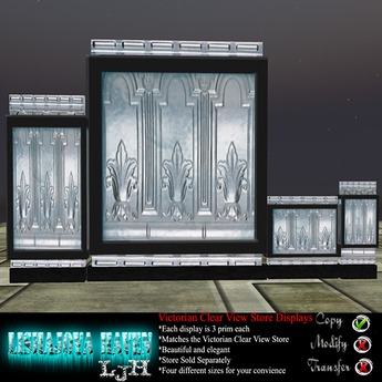 Second Life Marketplace - [LJH] Designs Victorian Clear View Store REZ ...