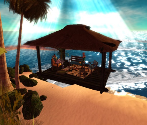 Second Life Marketplace - CM Chill Place+Lounger BOX 08meter