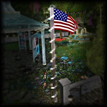 Second Life Marketplace - American Flag Animated Windy GIFT