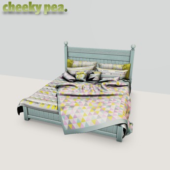 Second Life Marketplace - :CP: Mimi's Triangle Bed (PG)