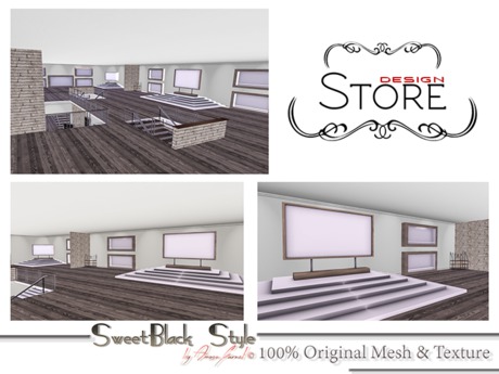 Second Life Marketplace - *SweetBlack* design store
