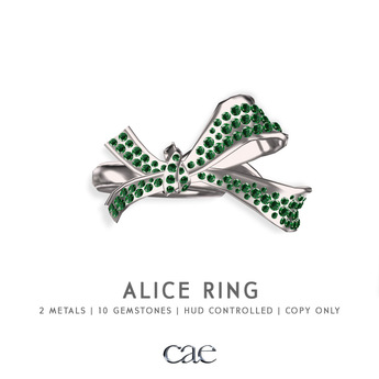 Second Life Marketplace - Cae :: Alice :: Rings [bagged]