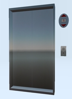 Second Life Marketplace - SD-Glass Elevator (Half Circle)