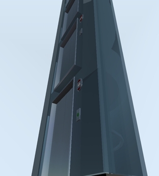 Second Life Marketplace - SD-Glass Elevator (Half Circle)