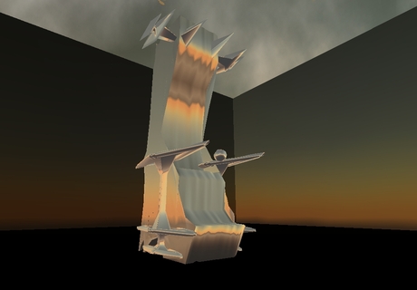 Second Life Marketplace - Original Sculpty Throne (Command Your Domain!)