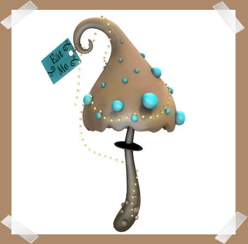 Second Life Marketplace - Full Perm MESH My Fantasy Mushroom kit for ...