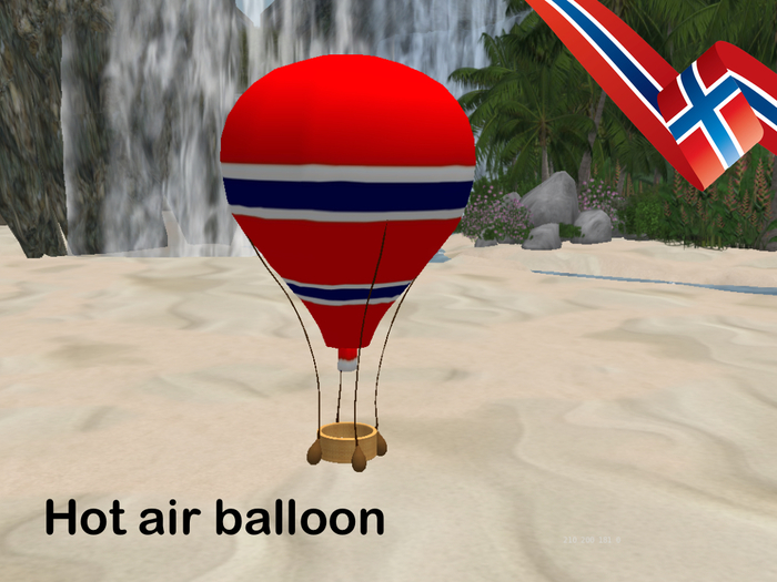 Second Life Marketplace - FS - Hot air balloon