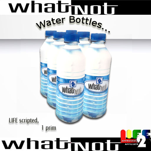 Second Life Marketplace - WhatNot BOX Life2 Water Bottle Touch (2)