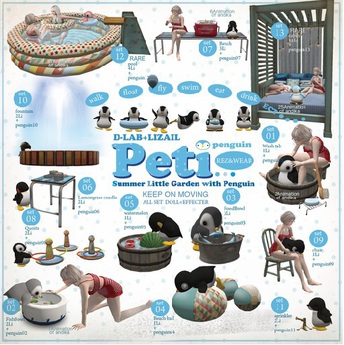 Second Life Marketplace - D-LAB+LIZAIL Peti - P Set 13 RARE