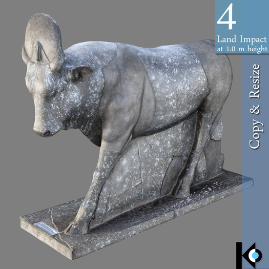 Second Life Marketplace - 3D / Apis Statue / 4 land impact