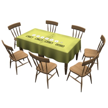 Second Life Marketplace - Angus's Greedy Greedy Table (Copy-Version)