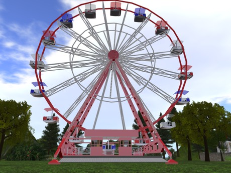 Second Life Marketplace - mobile ferris wheel