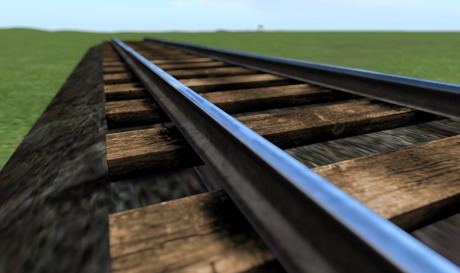 Second Life Marketplace - Railroad Track Section