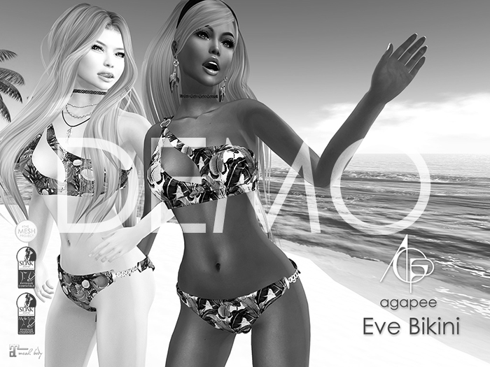 Second Life Marketplace Agp Eve Bikini Demo