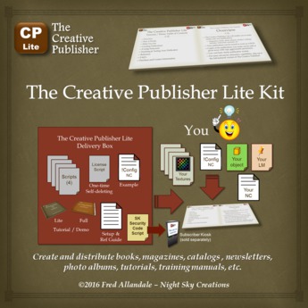 Second Life Marketplace - The Creative Publisher Lite Kit