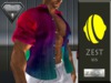 Second Life Marketplace - ZEST MAN AESTHETIC MOJO OMBRE OPEN SHIRT boxed