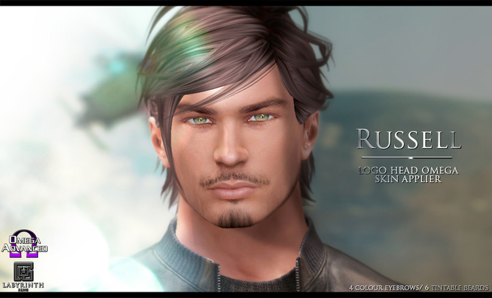 Second Life Marketplace - -Labyrinth- Omega Head Applier - Russell Skin ...