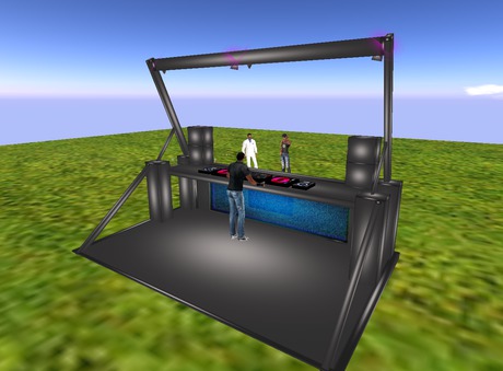 Second Life Marketplace - Zeus DJ Booth