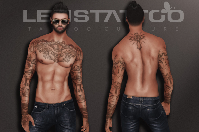 Second Life Marketplace - Letis Tattoo :: Kaus :: Tattoos Bakes On Mesh ...