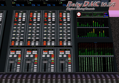 Second Life Marketplace - Mixing Console Baby DMC 1624 Digital Mixing ...