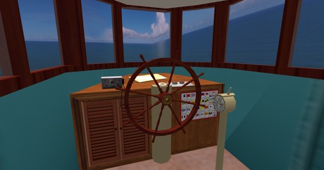 Second Life Marketplace - Old Diesel Harbor Tug