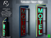 Second Life Marketplace - Riders Tubular Motel Sign - w/ Menu Driven ...