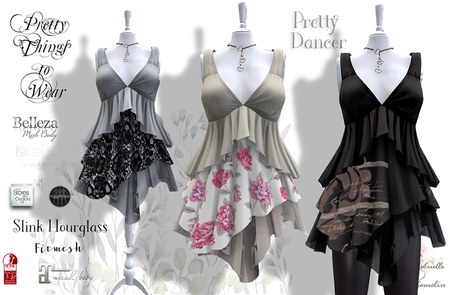 Second Life Marketplace - .::Pretty Demo::. Pretty Dancer Dress on HUD
