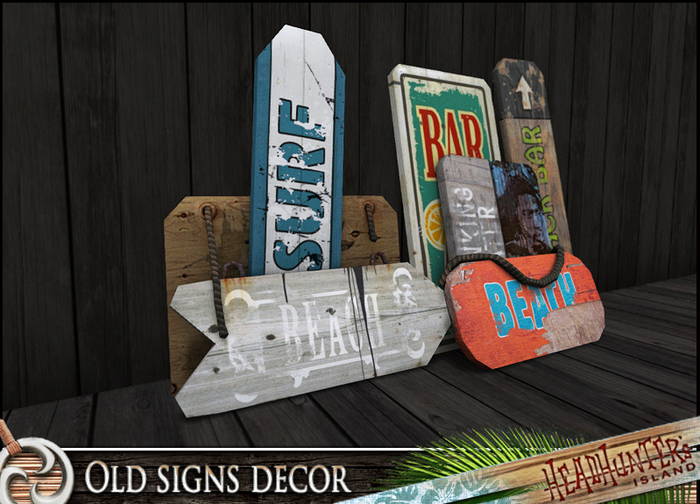 Second Life Marketplace - HeadHunter's Island - Old tropical beach ...