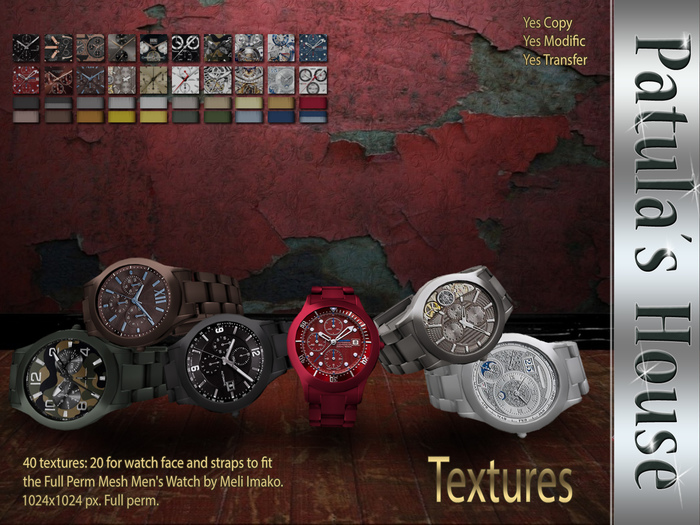 Second Life Marketplace - * Patulas House 40 textures to fit Full perm ...