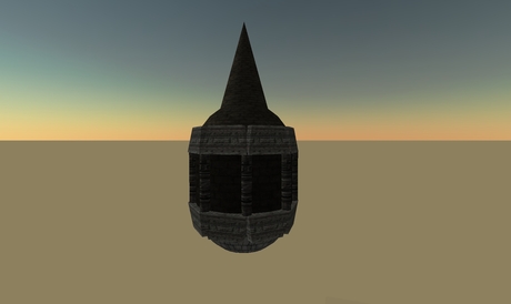 Second Life Marketplace - Floating towers with slide show inner walls
